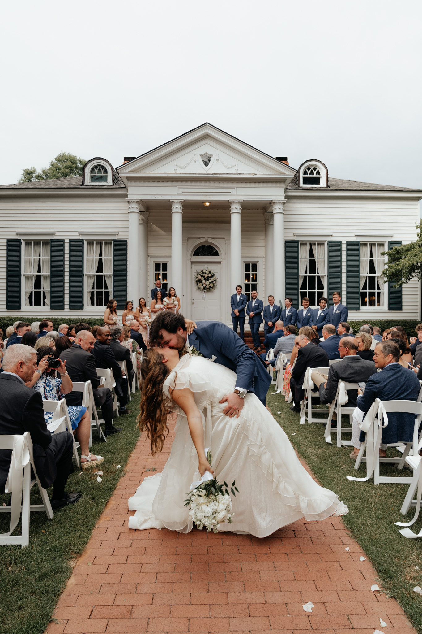 Caroline and Wade - Weddings at Burge Club