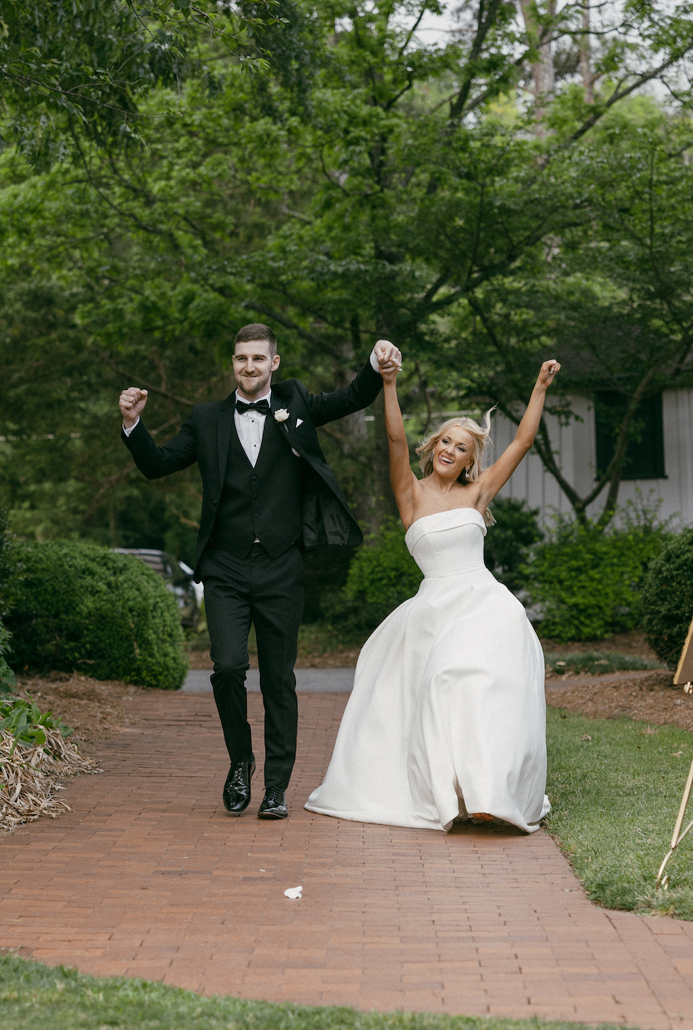 Macey and Cooper - Weddings at Burge Club